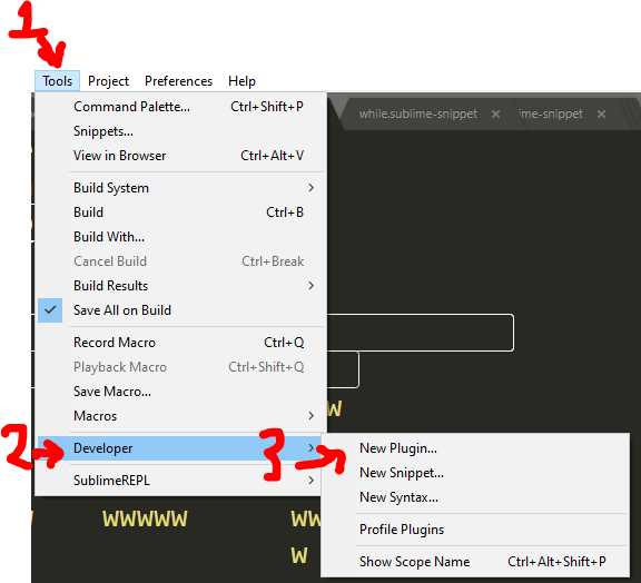 Sublime text snippets: how to use them – python programming