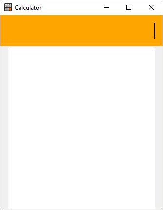 Tkinter calculator with memo of operations | python programming