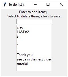 How to make a TODO App for skratch with Python and tkinter – python ...