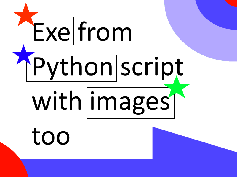 Create Exe from Python script with images with Pyinstaller – python ...
