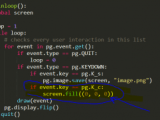 Draw With Pygame And Save Image Live Coding Python Programming