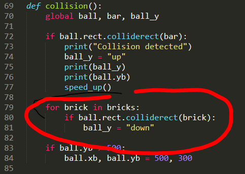 Arkanoid in pygame part 5 – python programming
