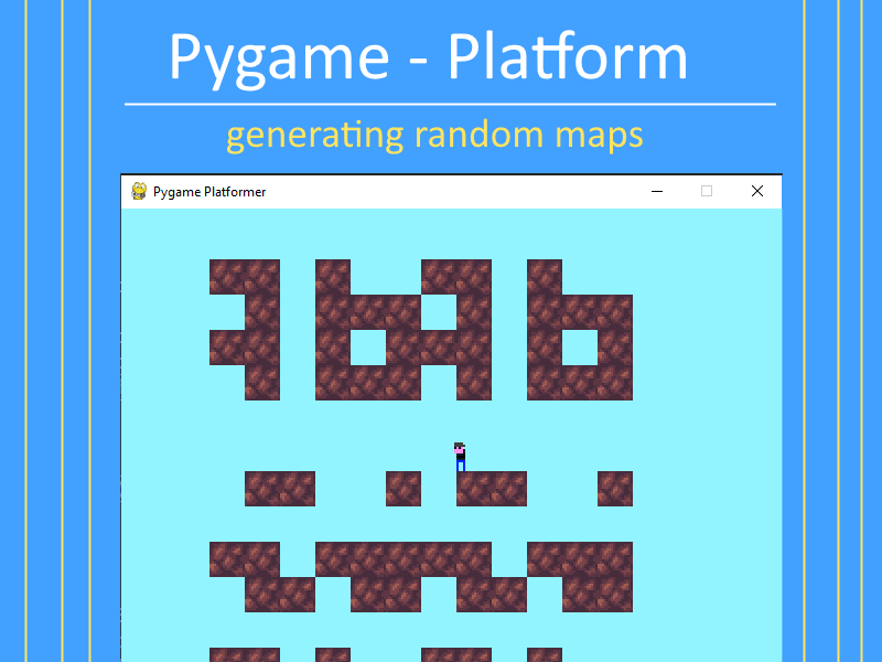 Random platform worlds – python programming