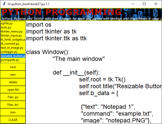 Pybook, version 2.6 – python programming