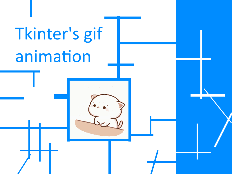 Animate gif in tkinter | python programming