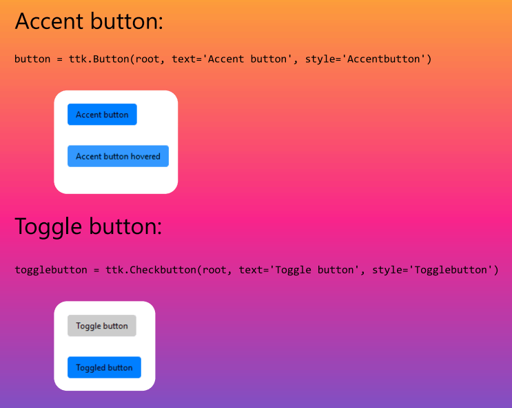 Nice Gui Graphic For Tkinter With Ttk And Azure Theme From This Guy Python Programming