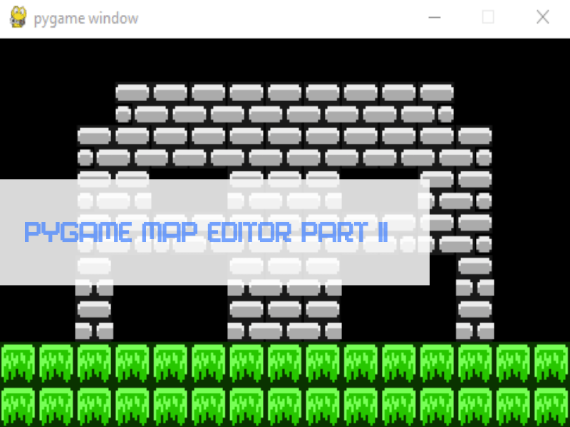 How To Make A Map Editor In Pygame Part Ii Python Programming 5186