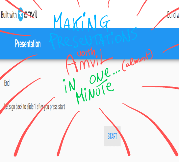How to make a presentation web app in (almost) a minute with Anvil in Pure Python | python ...