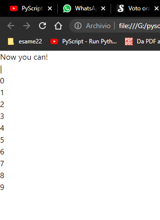 Pyscript: how to run python in an HTML page (new) – python programming