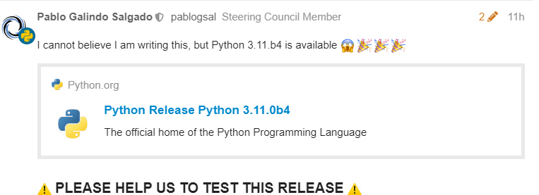 How To Install The 4th Beta Of Python 311 Is Here Python Programming 7065