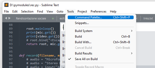 How to Install Terminus in Sublime Text 4 – python programming
