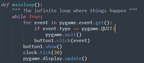 How to make Buttons in pygame – python programming