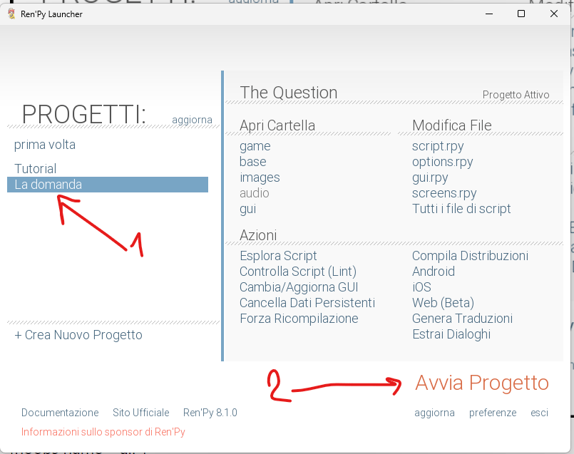 Ren’py, visual novel editor in Python – python programming