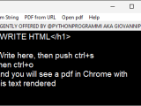 Create A Pdf With Html And Python Python Programming