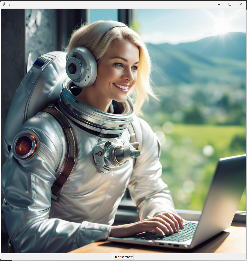 Slideshow With Python Python Programming