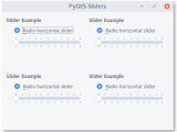 Sliders In Python Pyqt5 Python