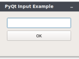 Pyqt Qlineedit Example Text Input Python