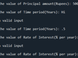 How To Write Python Program To Calculate Simple Interest Pythonslearning