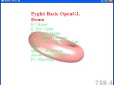 Glsl Example 1 Pyglet Opengl