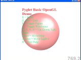 Glsl Example 1 Pyglet Opengl