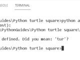 Python Turtle Square Python T Point
