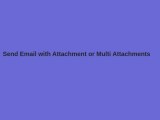 Send Email With Attachment Or Multi Attachments In Python