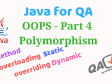 Java Oops Part 4 Polymorphism Method Overriding Overloading