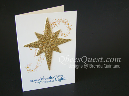 Star of Light Note Card - Qbees Quest
