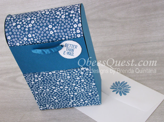 Note Card Mailbox Tutorial - Qbees Quest