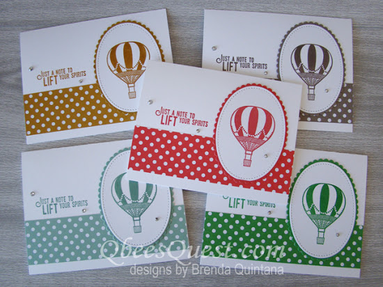 Lift Me Up In-Color Cards - Qbees Quest