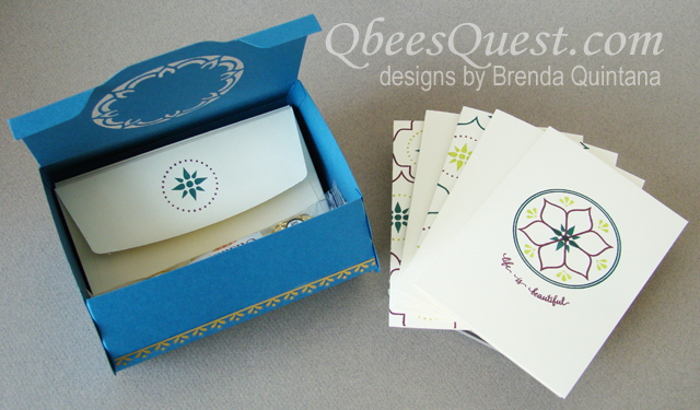 Note Card Treasure Chest Tutorial - Qbees Quest