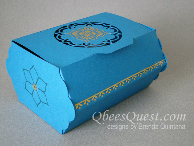 Note Card Treasure Chest Tutorial - Qbees Quest
