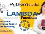 Lambda Function In Python Cbse Class 12 Qissba