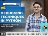 Debugging In Python Cbse Class 11 Computer Science Qissba