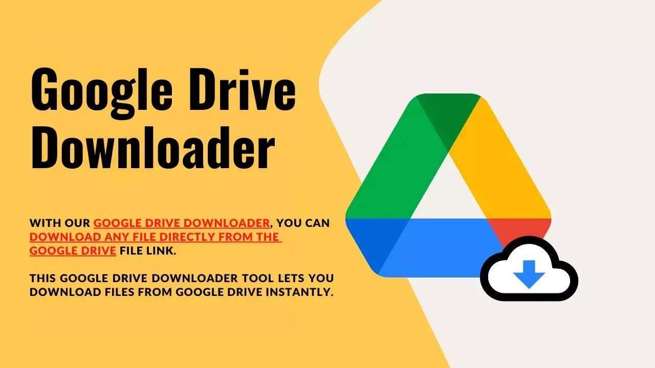 Google Drive Downloader - QnaBangla.com