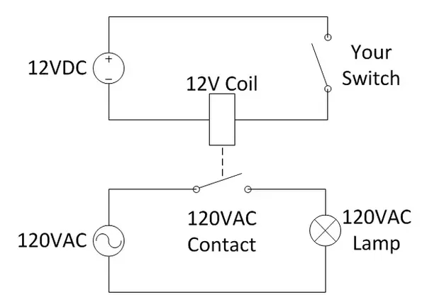 Interposing Relay Schematic Diagram