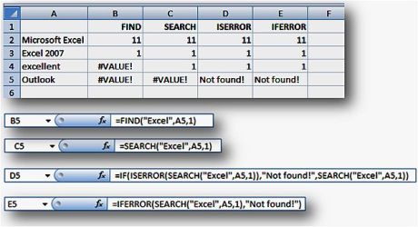 Excel Formula : SEARCH() vs FIND() - QuadExcel.com