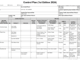 New Control Plan Cp 1st Edition 2024 Become Expert In Control Plan