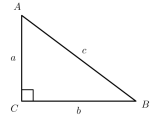 Right Triangles And Trigonometric Expressions Act Math Practice Question