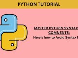 Master Python Syntax And Comments Indentation And Comments Explained