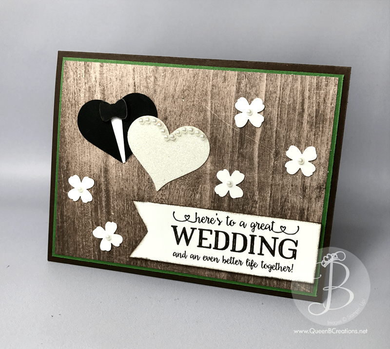 Diy Rustic Wedding Card Congratulations Heart Wedding Thank You Cards