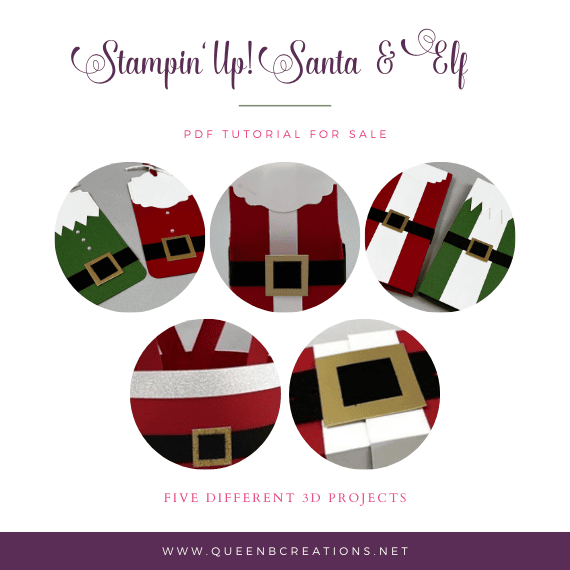 Santa & Elf 3D Project Tutorials | Queen B Creations