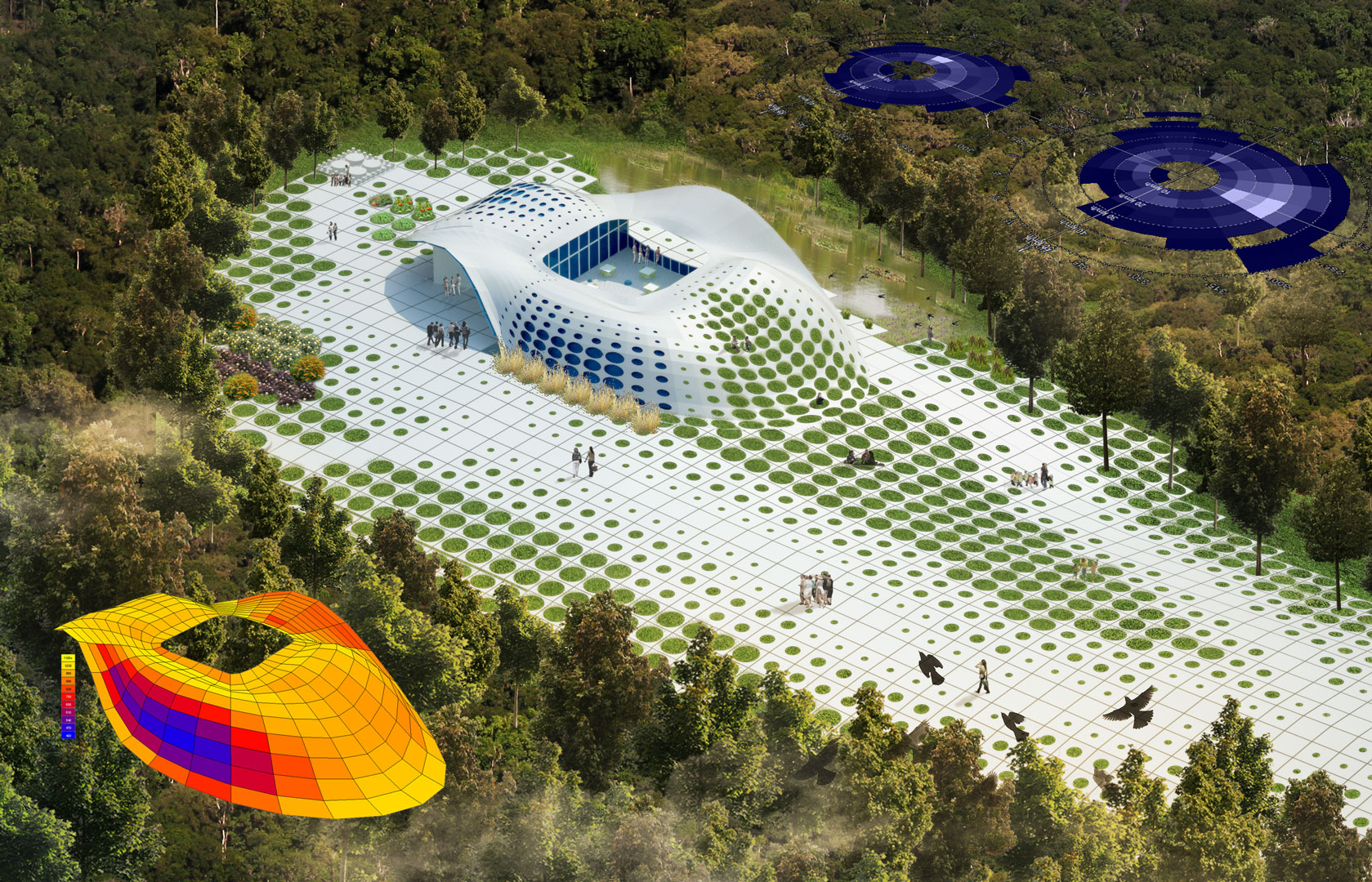 Braitenberg Skin | Quelea: agent-based design for Grasshopper