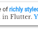 How To Prevent Richtext Styling Issues In Flutter