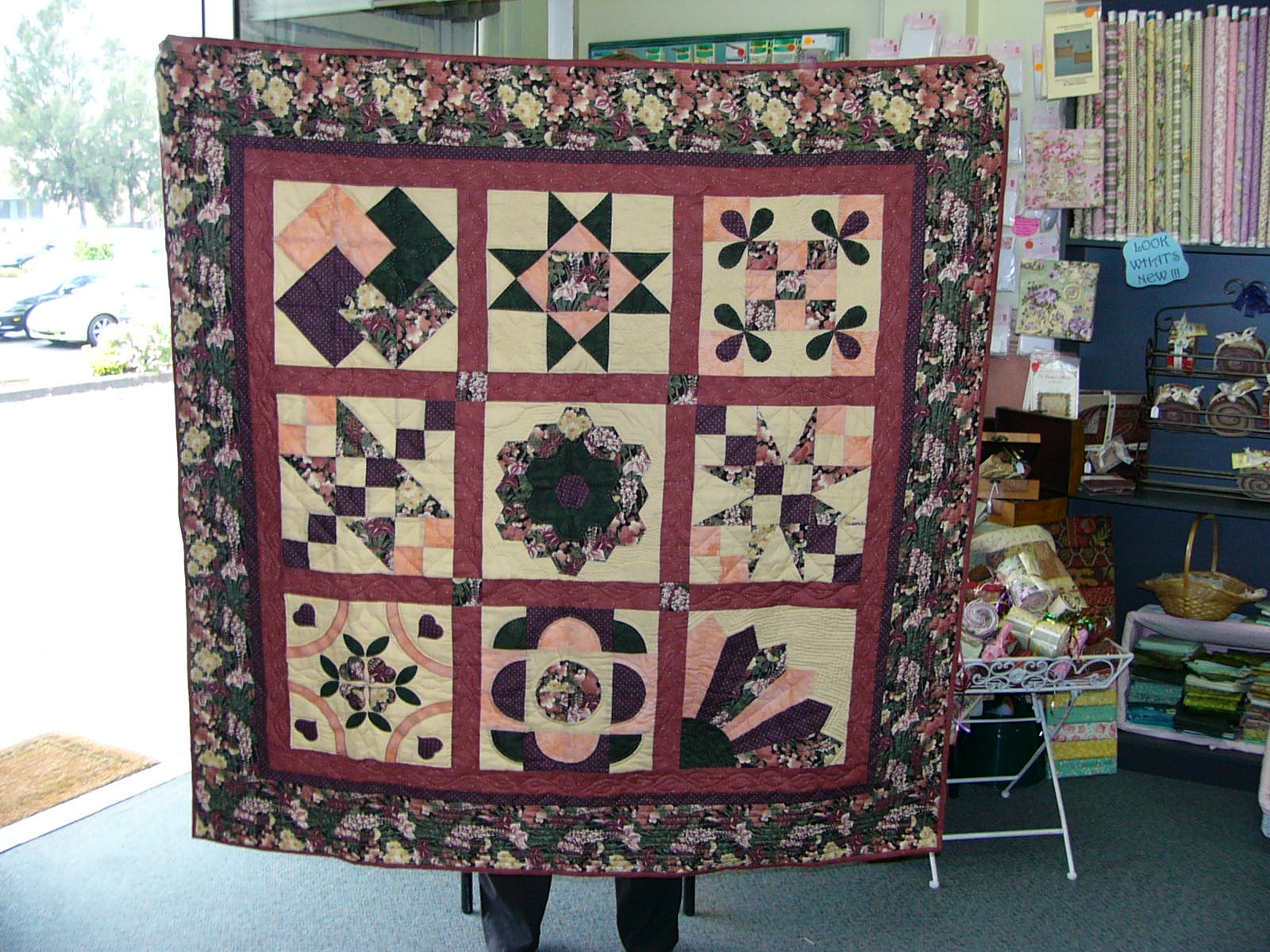 My first hand-made quilt | The Quiltessential Blog