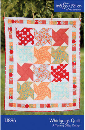 Pattern pick: Whirlygigs Quilt at Indygo Junction – Quilting