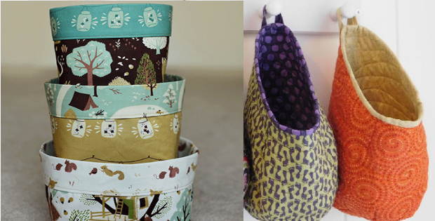 Fabric Bins And Storage Pods For Your Sewing Space - Quilting Cubby