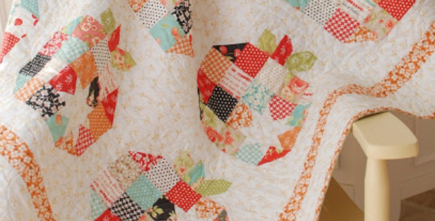 Pumpkin Seeds Quilt Sure To Dazzle - Quilting Cubby
