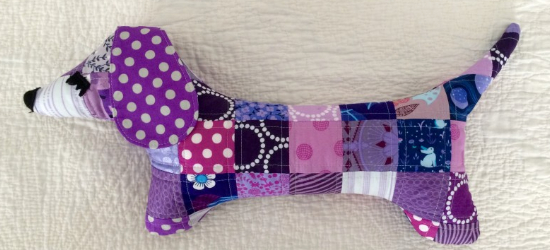 Patchwork Dachshund Perfect For Almost Every Dog Lover - Quilting Cubby