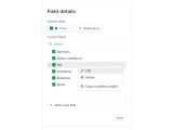Custom Fields In Quire
